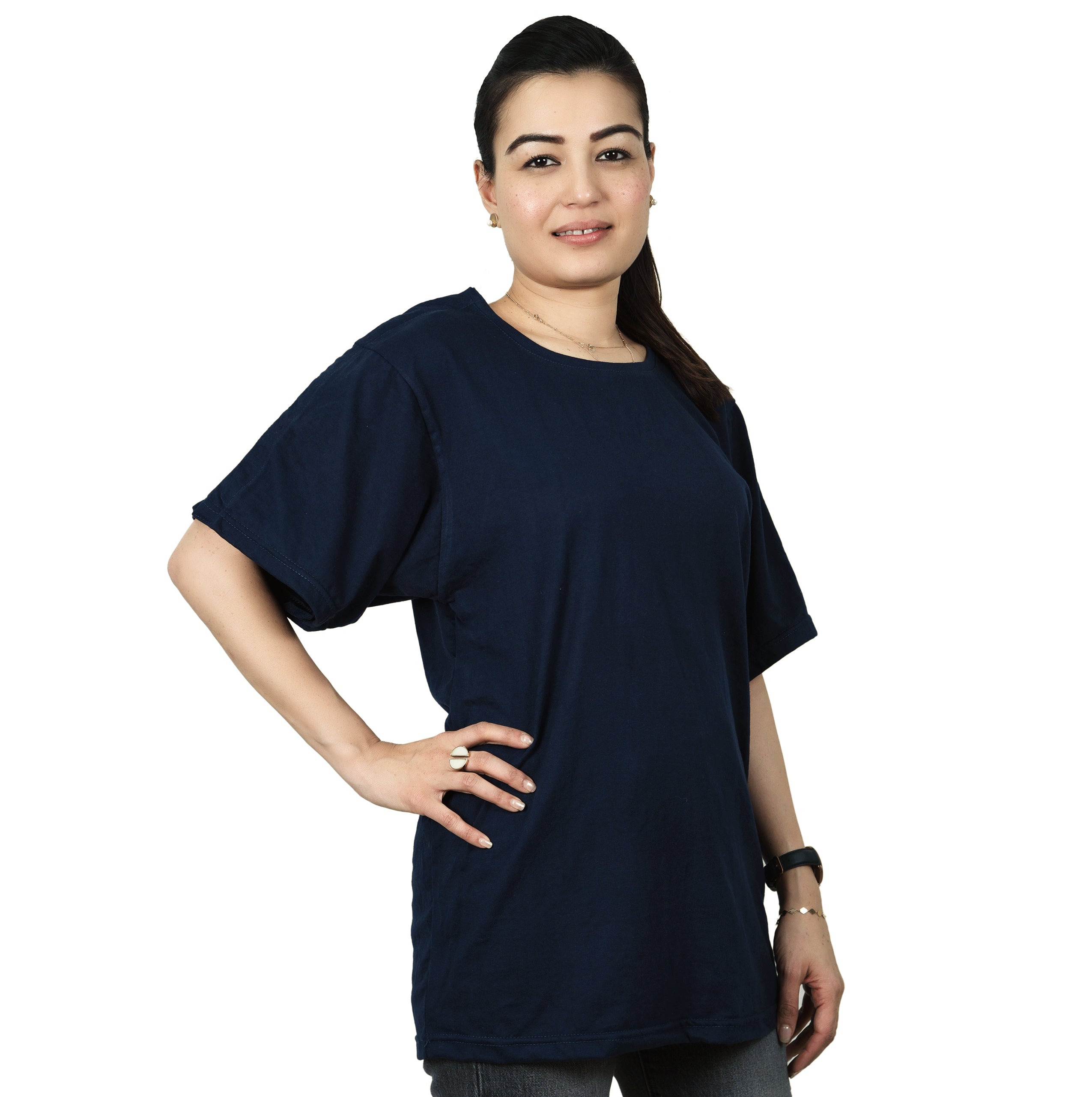 Right Shoulder and Side Recovery and Rehab Shirt with Easy Open Snaps